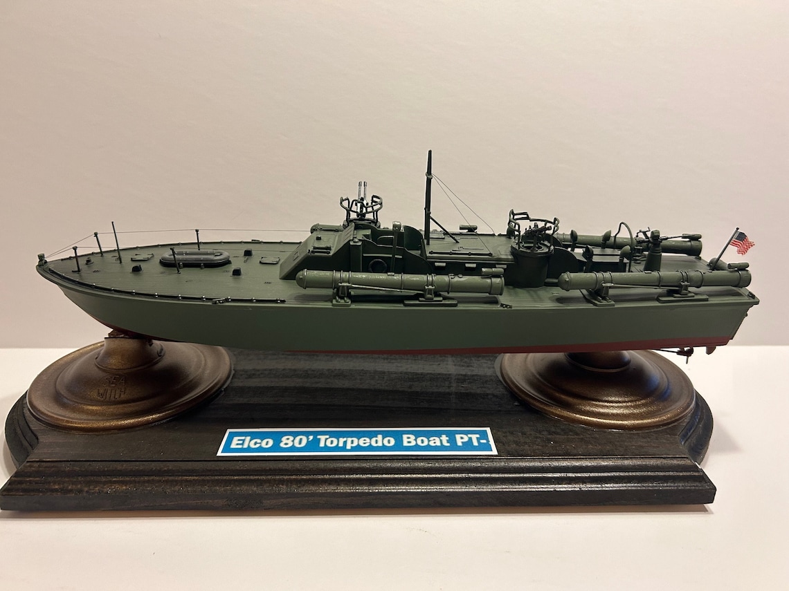 Pt-boat plastic Ship Model 1/72 Scale 13 Inches - Etsy