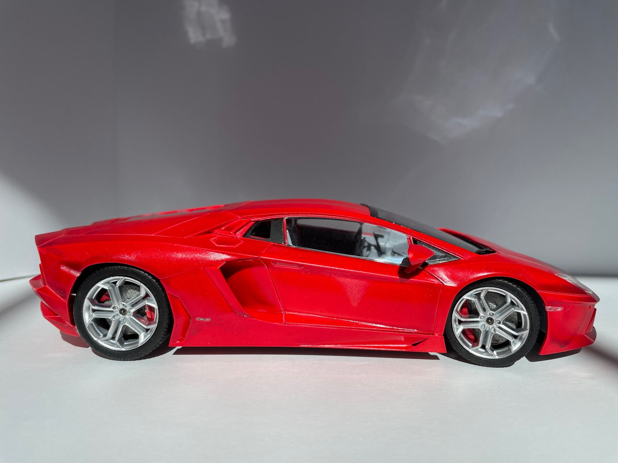 Lamborghini Aventador Detailed Plastic Scale Model 1/24 - Etsy