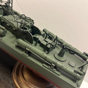 Pt-boat plastic Ship Model 1/72 Scale 13 Inches - Etsy