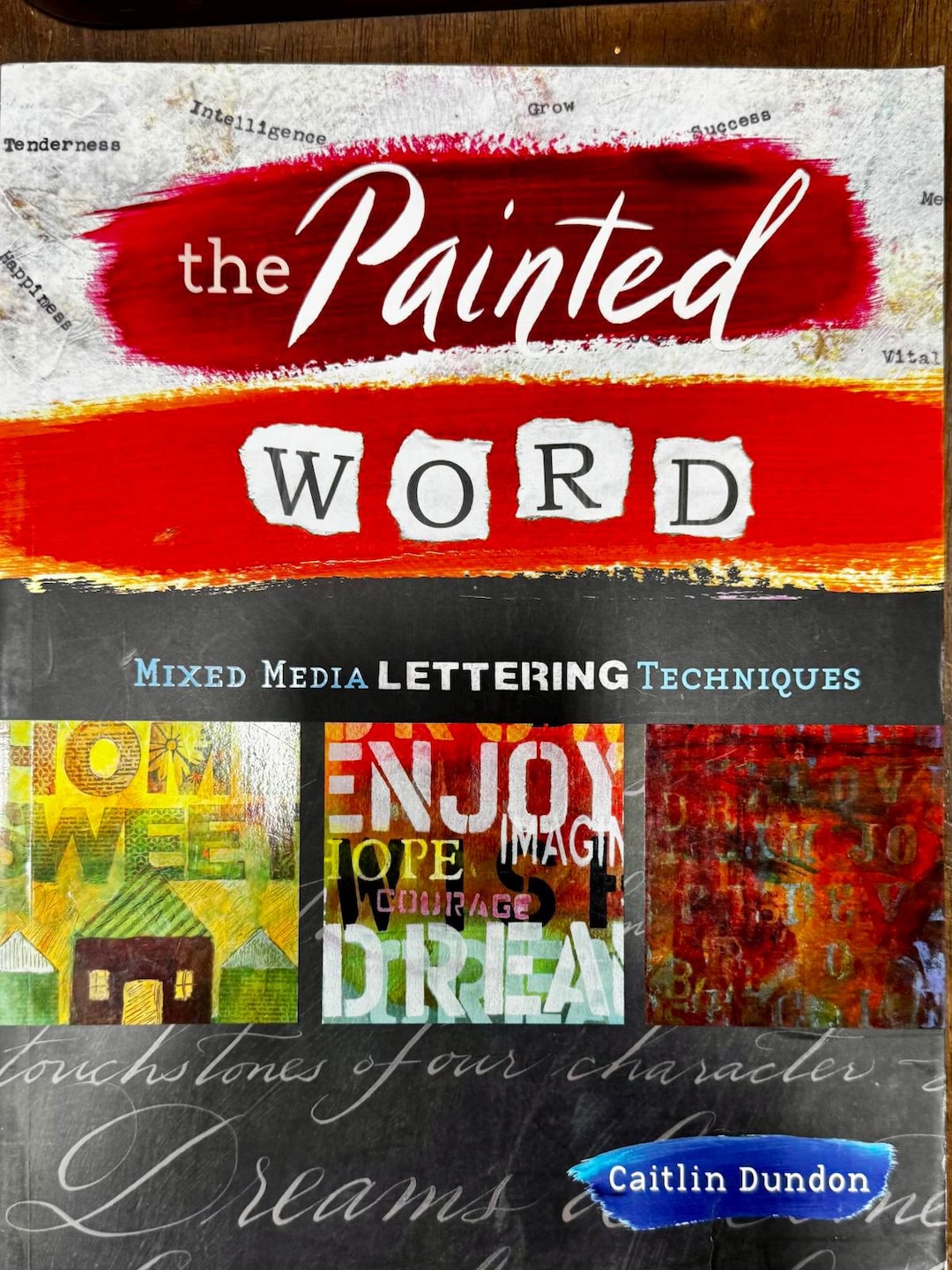 The Painted Word Mixed Media Lettering Book Art Journaling Typography ...