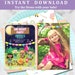 Editable Girl Scout Party Invitation Girl Scout Birthday Party Camping ...