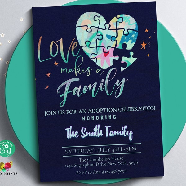 Adoption Invitation - Etsy