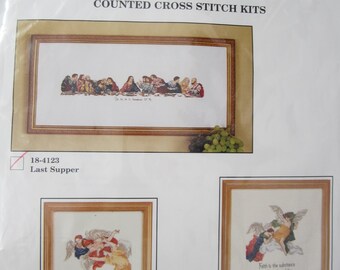 Last supper cross stitch | Etsy