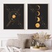 Sun and Moon Balance Digital Art Prints Set of 4 Instant Download ...