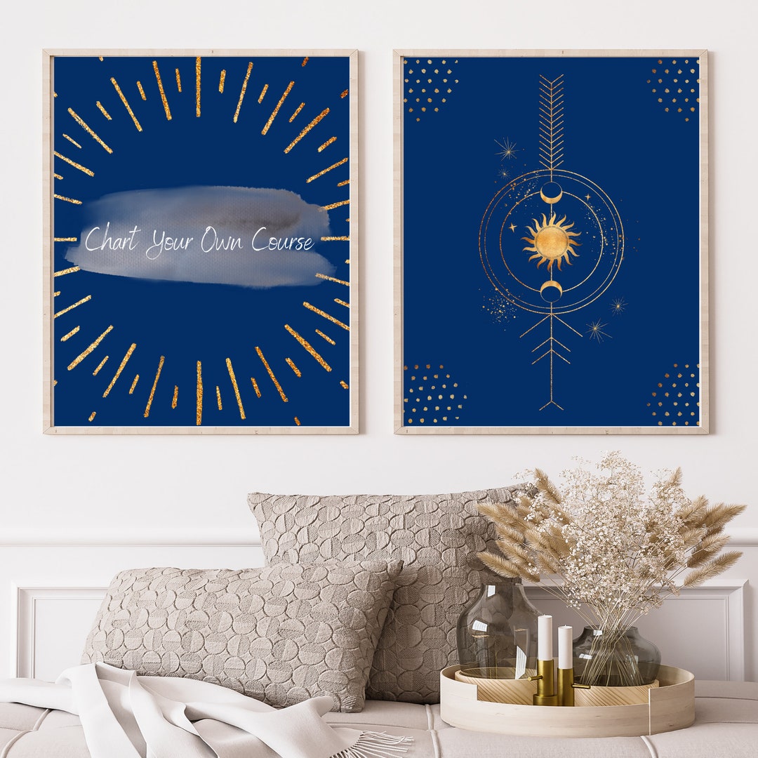 Chart Your Own Course Digital Art Print | Set of 3 | Instant Download ...