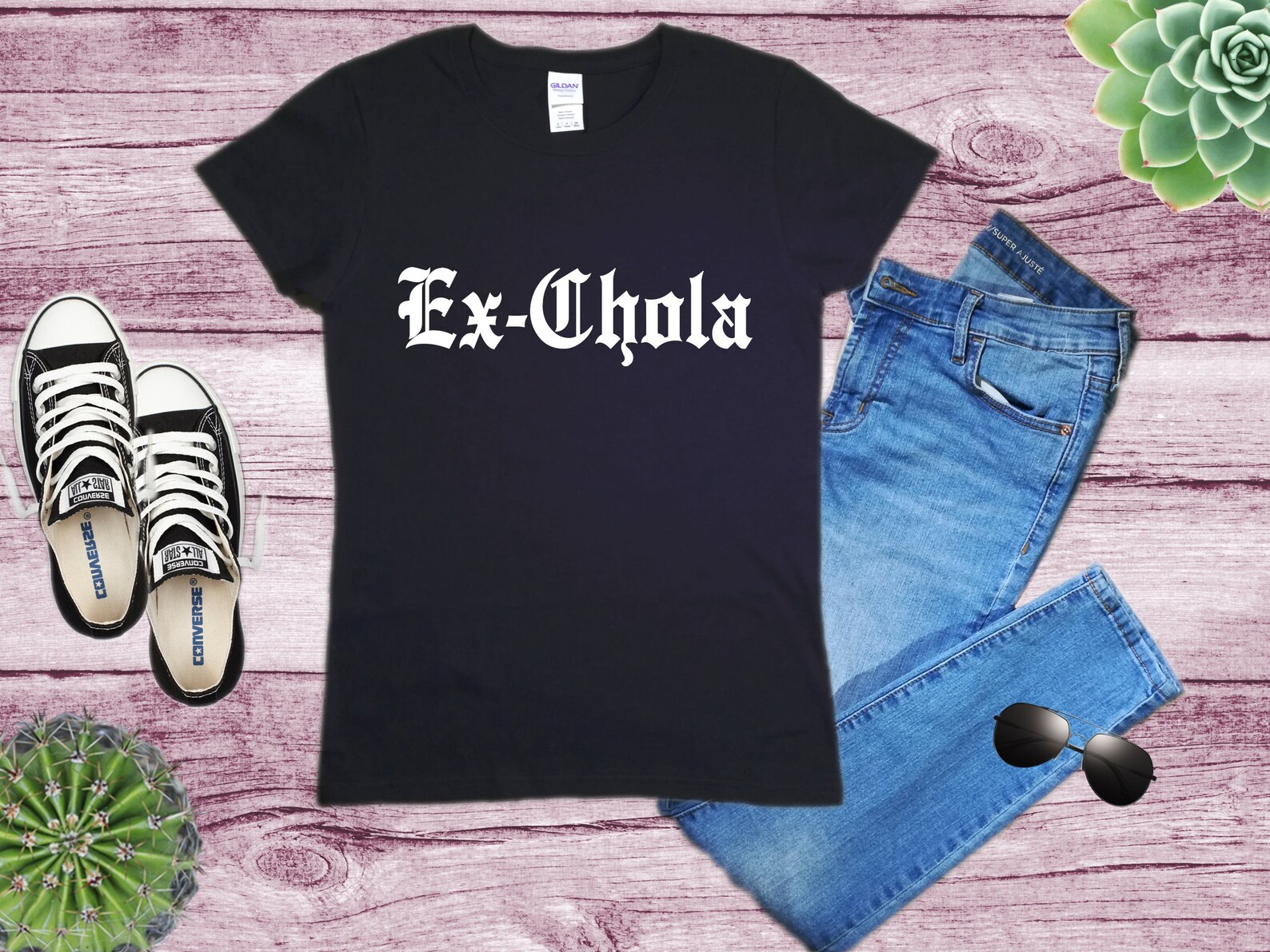 Ex Chola Funny Shirt Spanish Ladies Sizes T-shirt Playera - Etsy