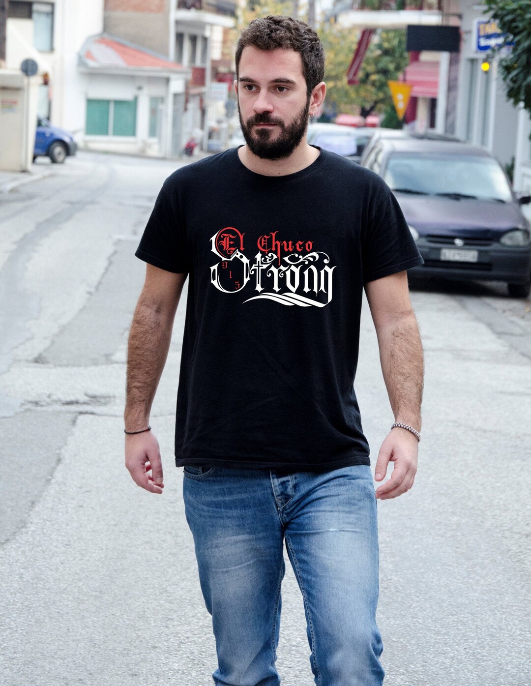 El Chuco Strong 915 Original Gothic Rocker Unisex Sizes T-shirt ...