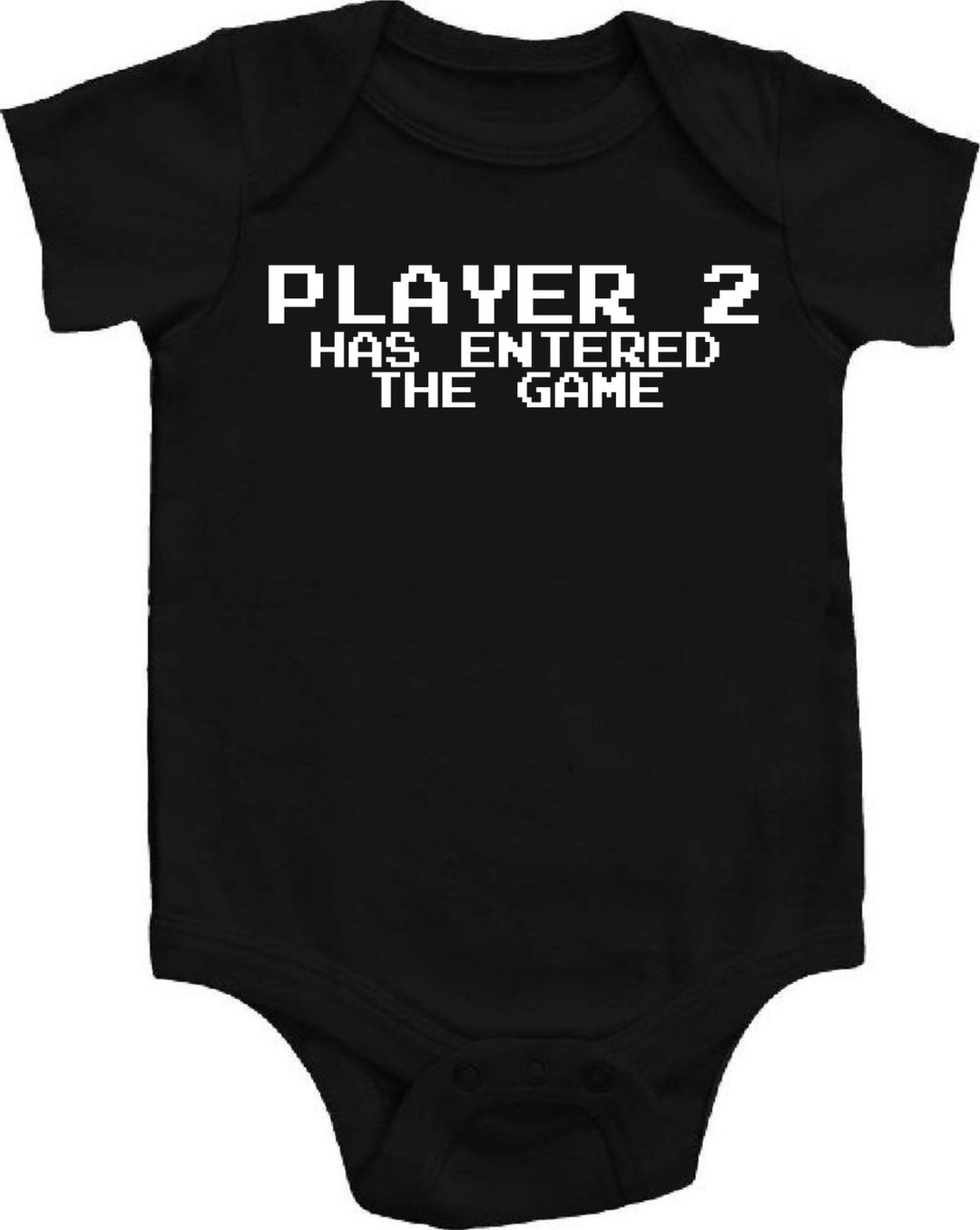 Player 2 Has Entered the Game Awesome Funny Baby Bodysuit One Piece ...