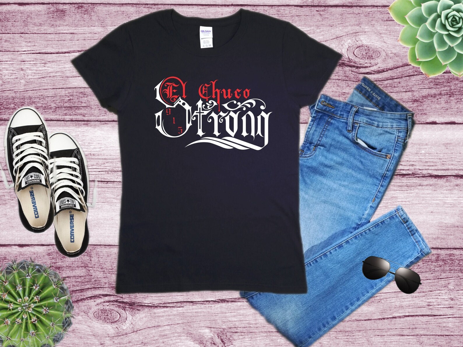 El Chuco Strong 915 Gothic Rocker LADIES Sizes T-shirt - Etsy