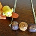 Simba Inspired Clay Bar Necklace Beaded Chain - Etsy