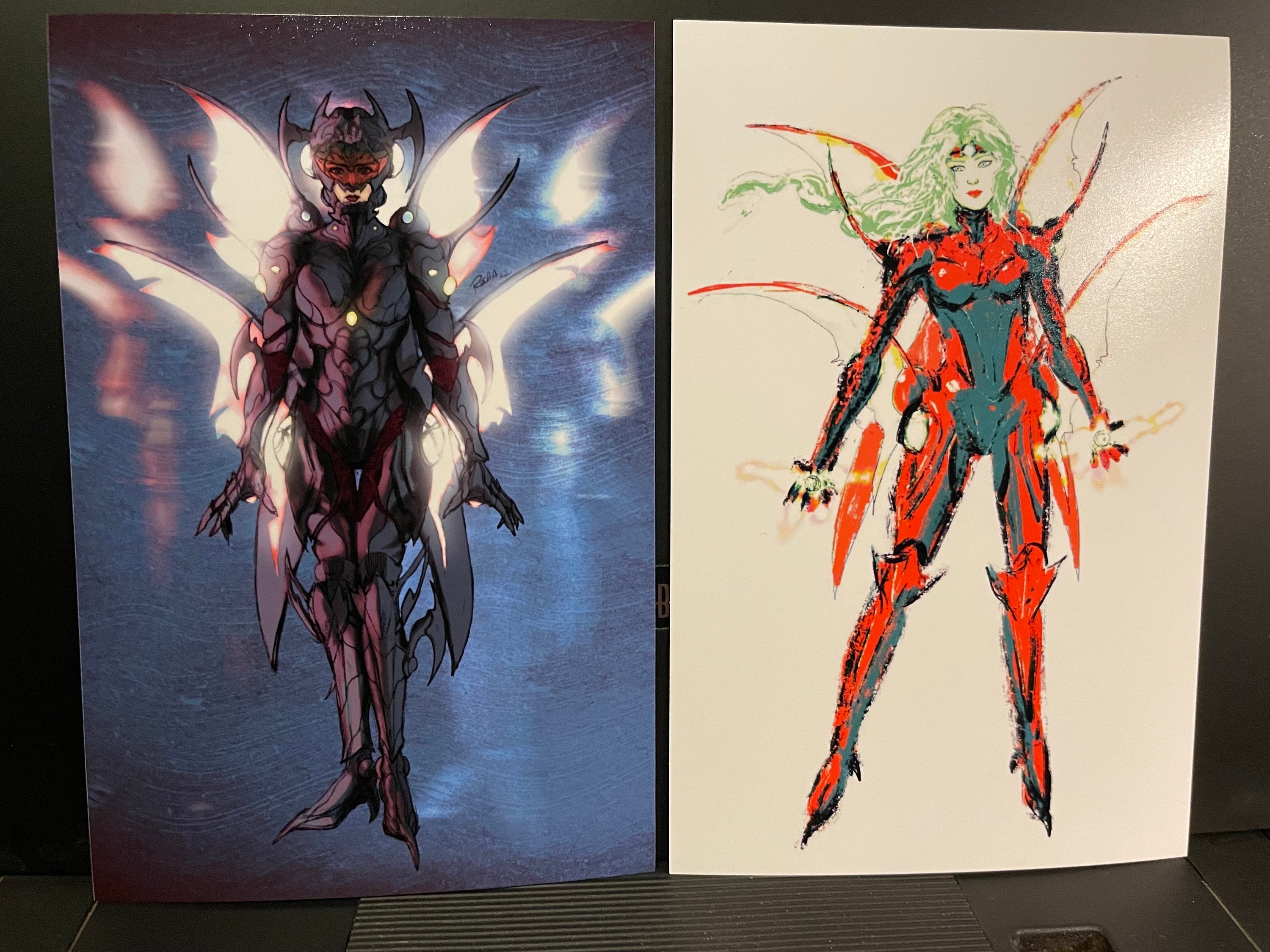 Final Fantasy VI Magitek Armor Terra Branford Set of 2 4x6 Prints - Etsy