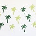 Palm Tree Tropical Party Banner Customizable Colors | Etsy