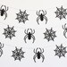 Spider and Spiderweb Halloween Party Banner - Customizable Colors - Etsy