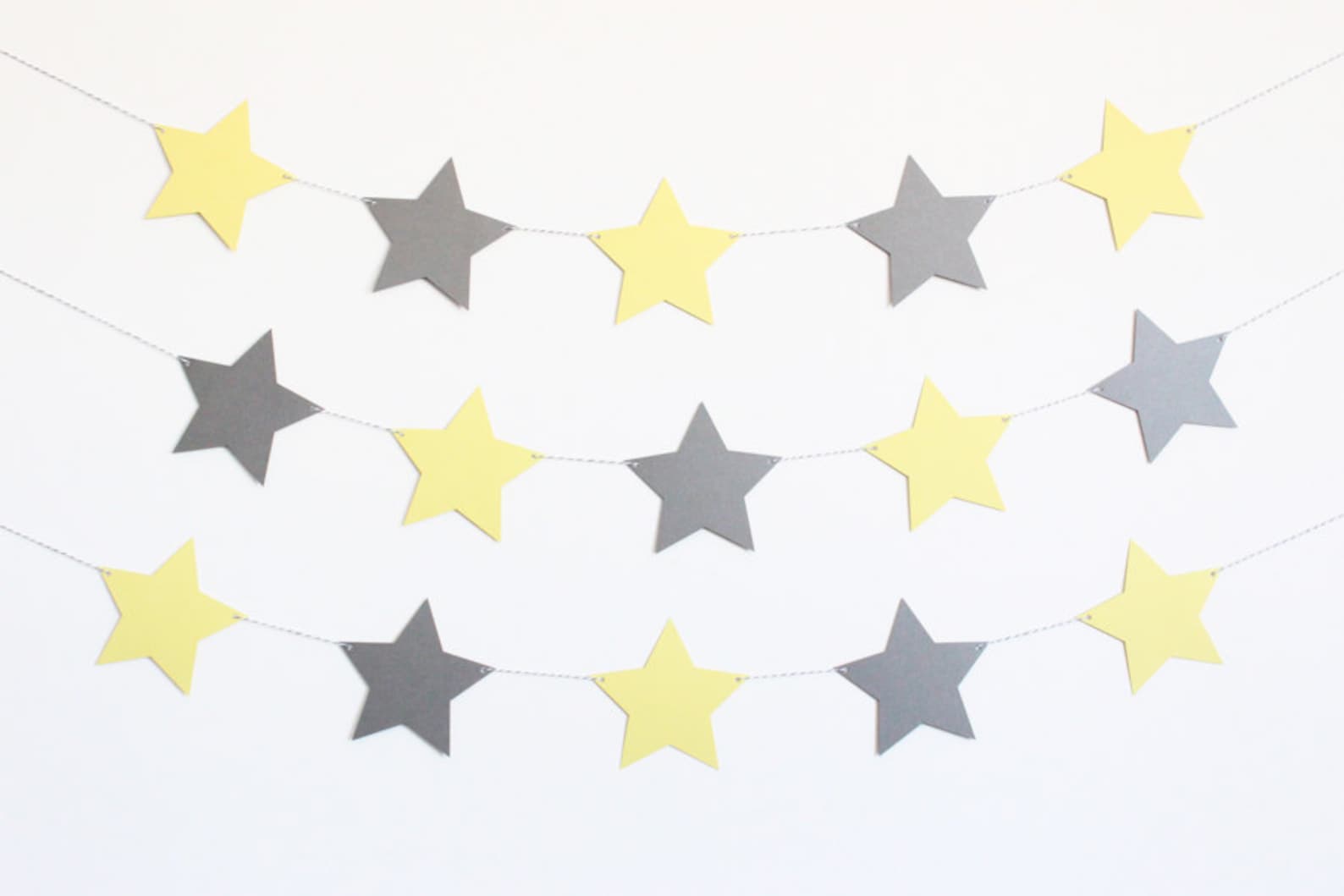 Star Baby Shower Party Banner - Customizable Colors - Etsy
