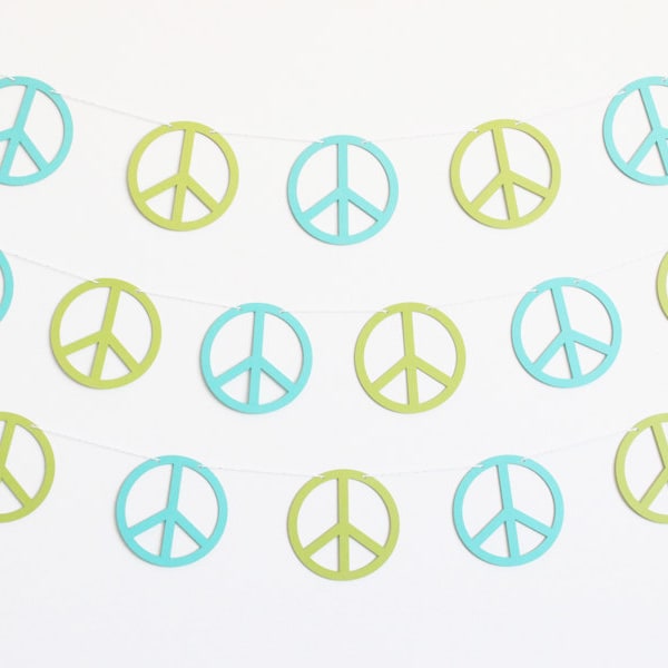 Peace Banner - Etsy