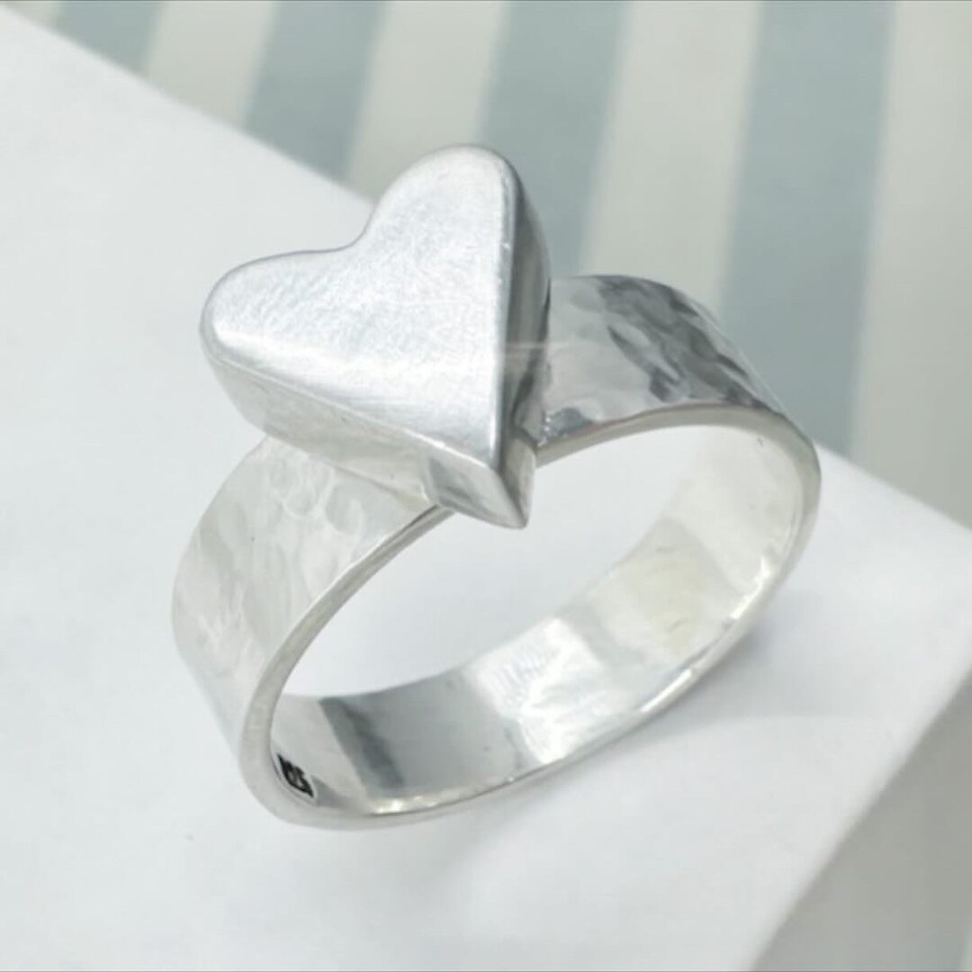 Ashes Heart Capsule Ring - Etsy