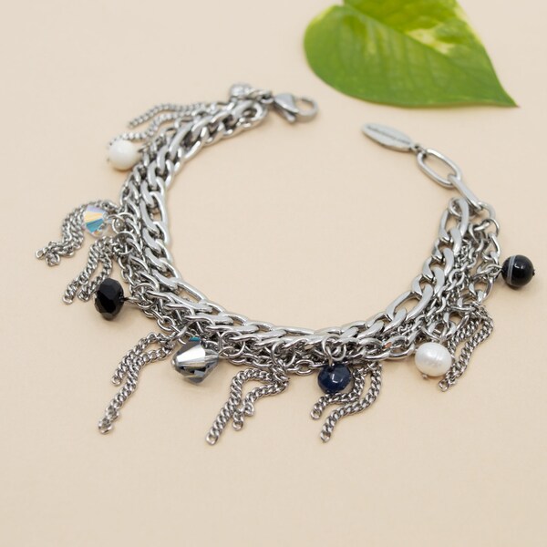 Multi Layer Bracelet - Etsy