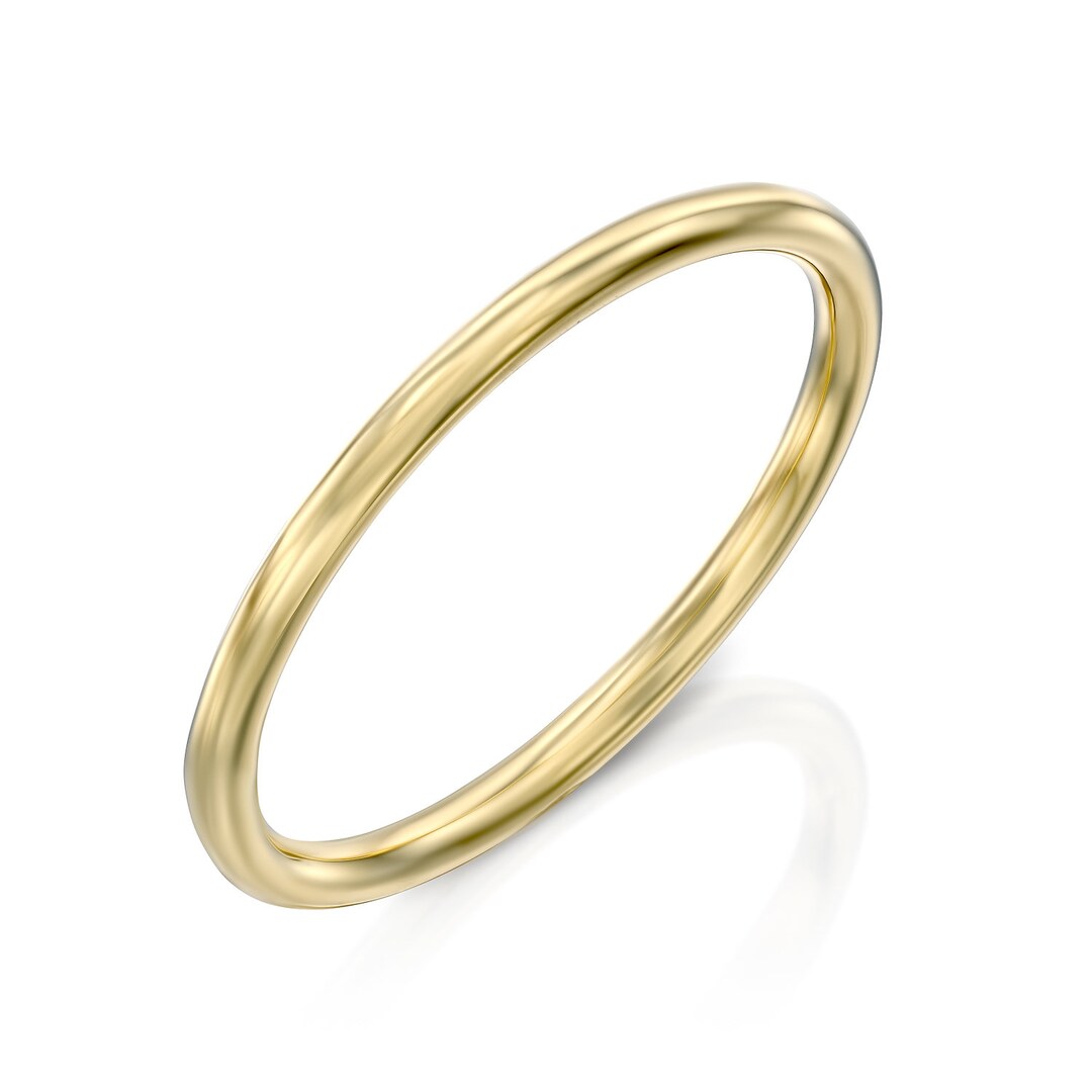 Minimalist Wedding Ring, Wedding Band, Minimalist Wedding Band, Thin ...