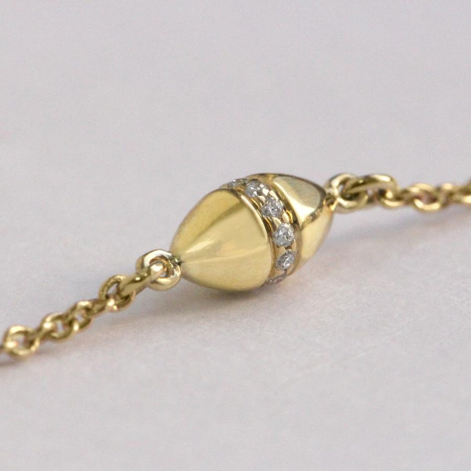 Encrusted Diamonds Gold Bracelet, Gold Diamonds Bracelet, April ...