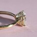 Monzonite Engagement Ring Yellow Gold Ring Wedding Ring - Etsy