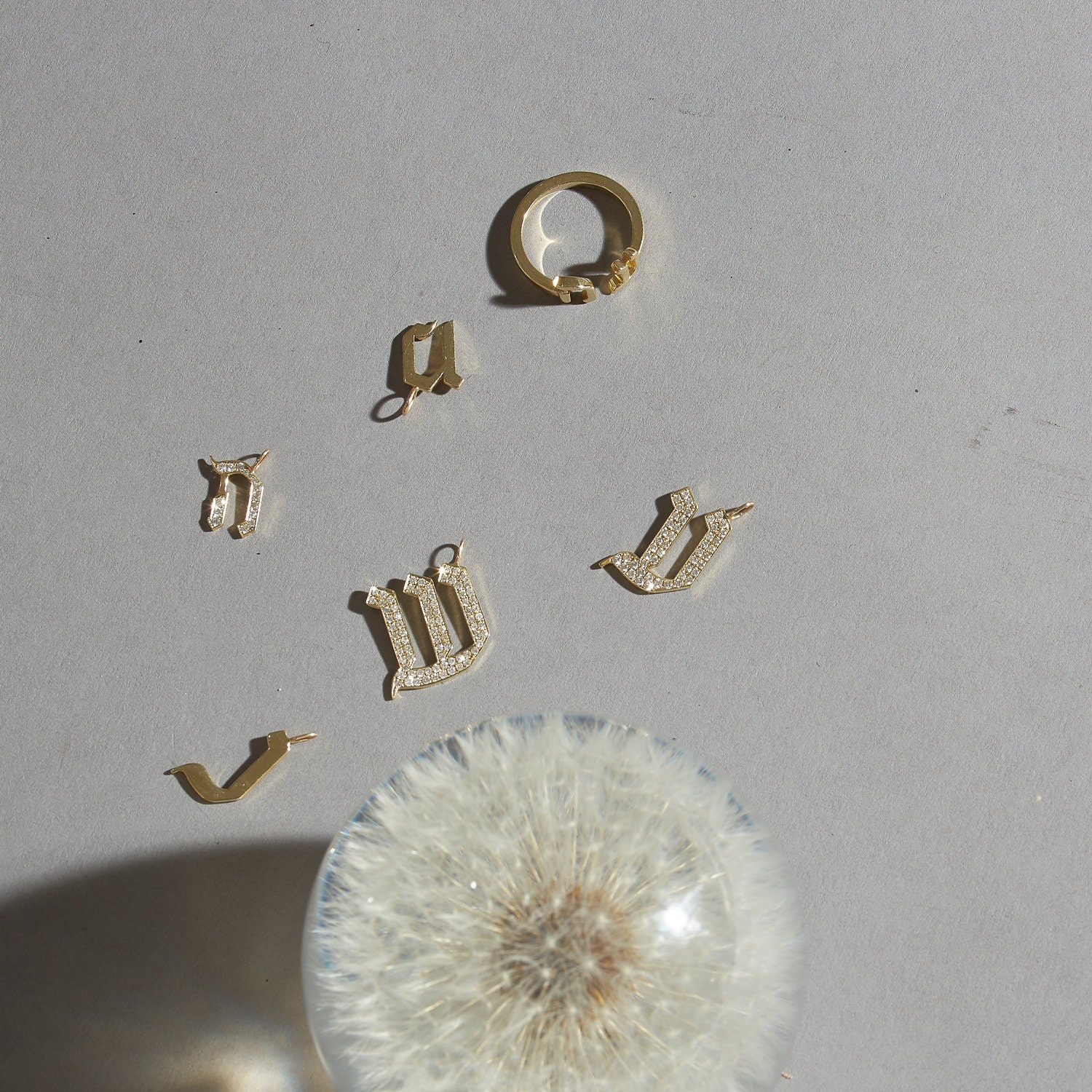 Initial Necklace Small Aleph-bet Pendant Hebrew Letters - Etsy