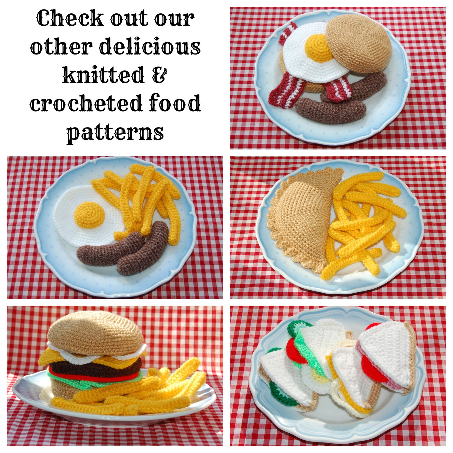 Crochet Birthday Cake Slice Pattern: Toy Food (PDF Pattern) - Etsy