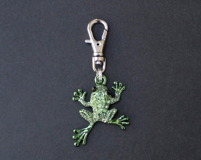 Knitted Beaded Keychain Braided Green Brown Purple Lilac Natural Beaded ...
