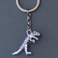 Articulated T-rex Keychain - Etsy