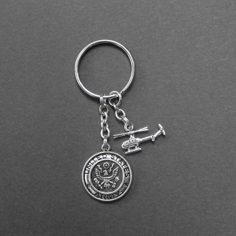 Army Keychain - Etsy