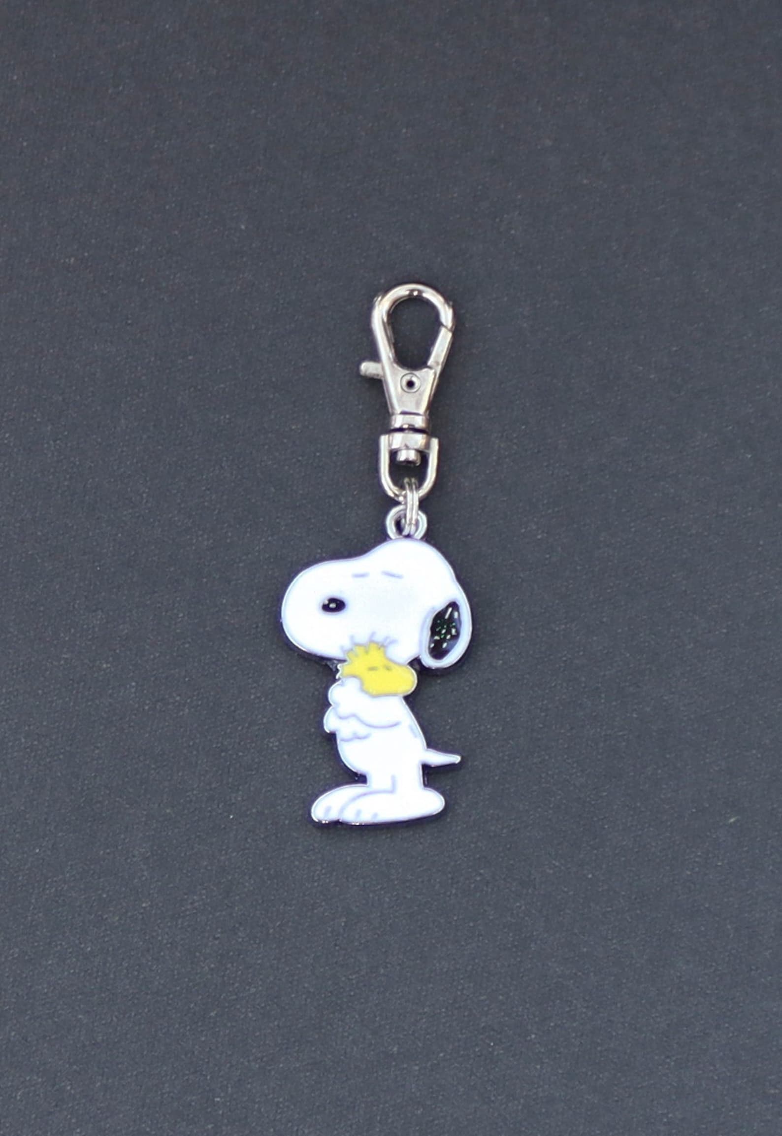 Peanuts-cartoon-enamel Zipper Charm-silver-tone-style #1 - Etsy