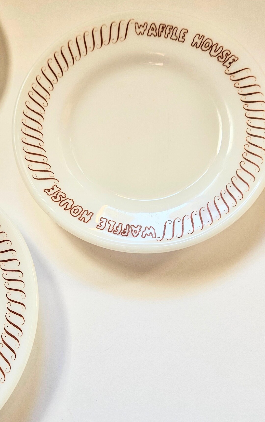 1970's Waffle House Plates (3) 6.5 in Anchor Diner Ware - Etsy