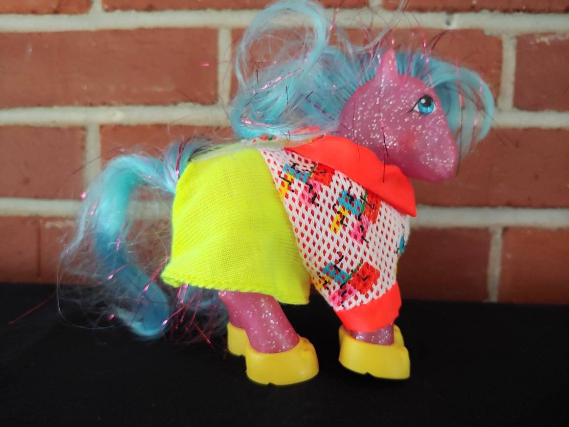 G1 My Little Pony Star Dancer Sparkle Pony With Mail Order Outfit 1980 ...