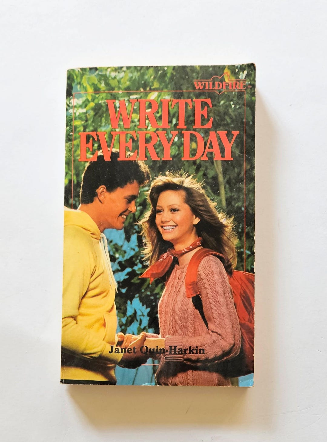 1980s Teen Romance Novel Wildfire Book Write Every Day 1982 - Etsy