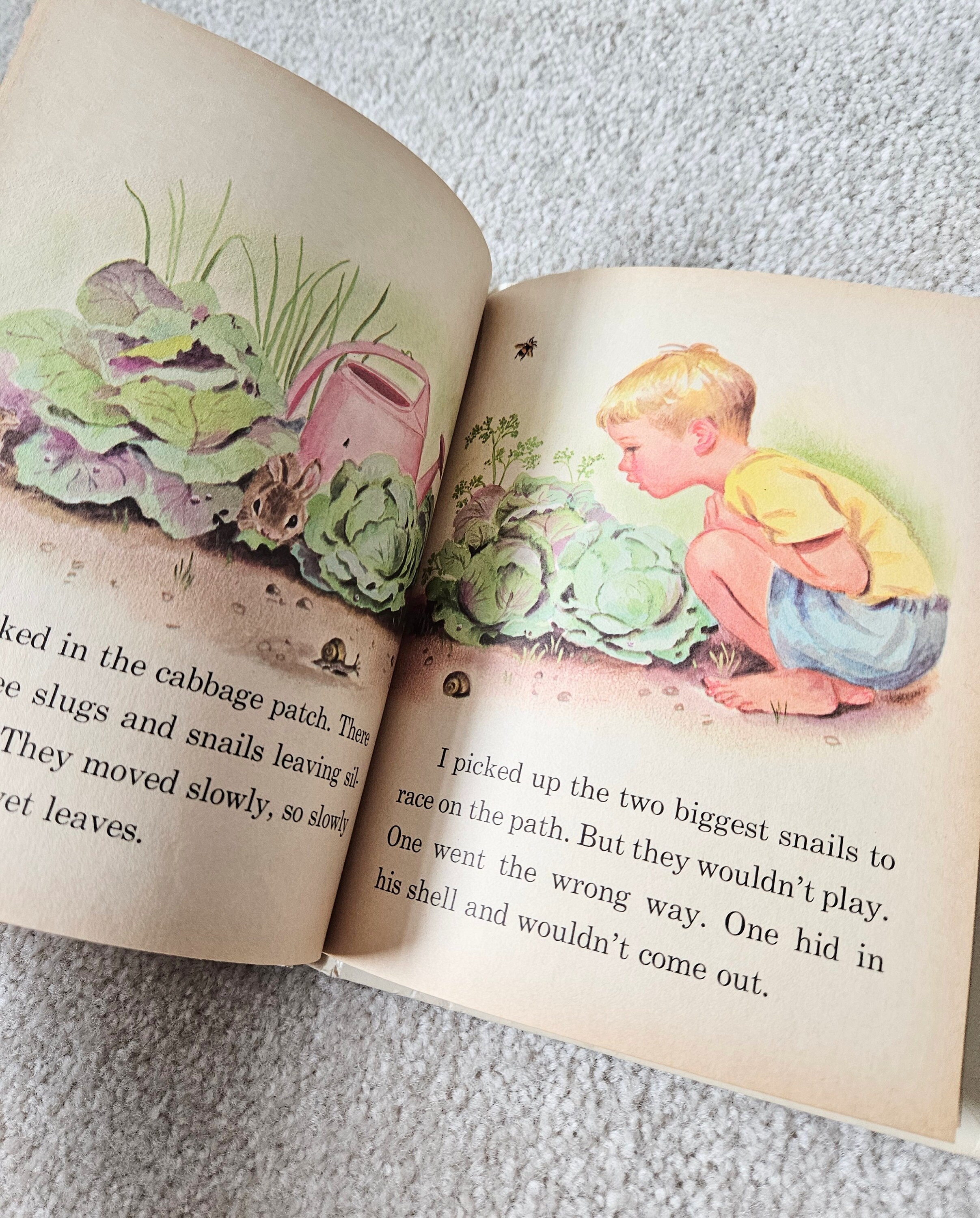 Vintage Children's Book Early One Morning 1963 - Etsy