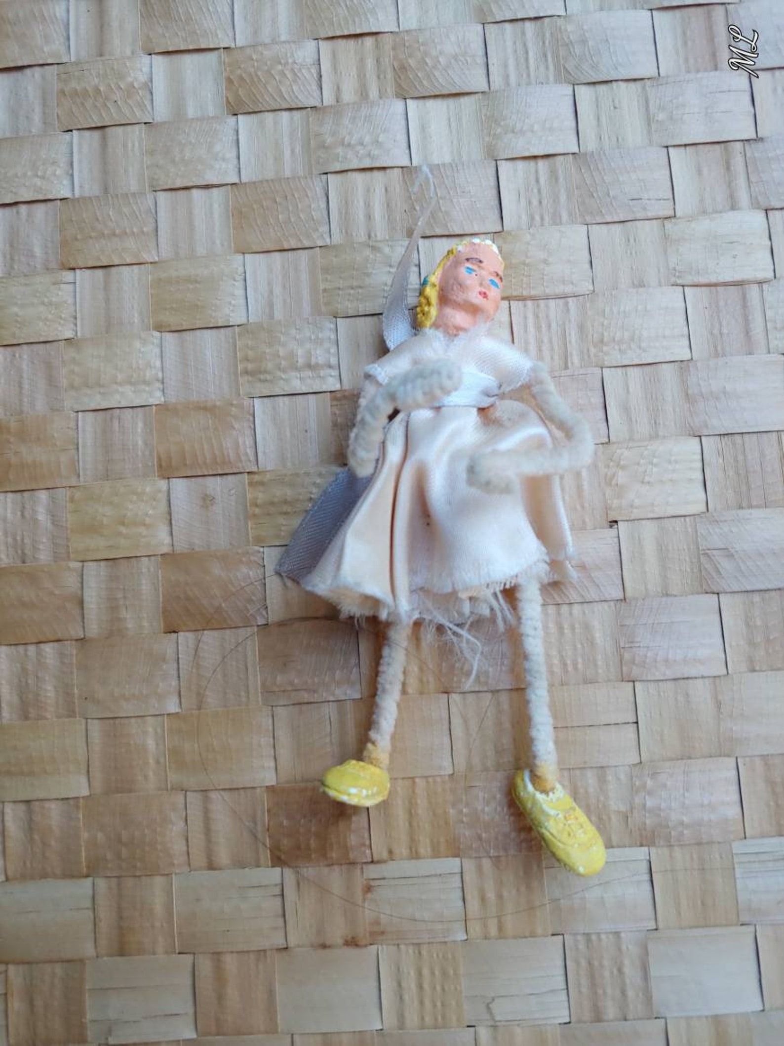 1950's Pipe Cleaner Doll Grandmother Stover's Woolworth's Dime Store ...