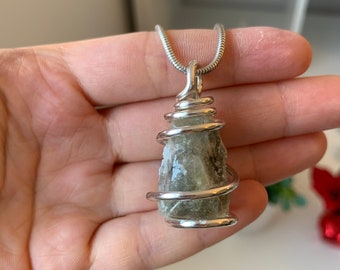 Synergy 12 Stones Crystal Power Pendant Moldavite Natrolite - Etsy