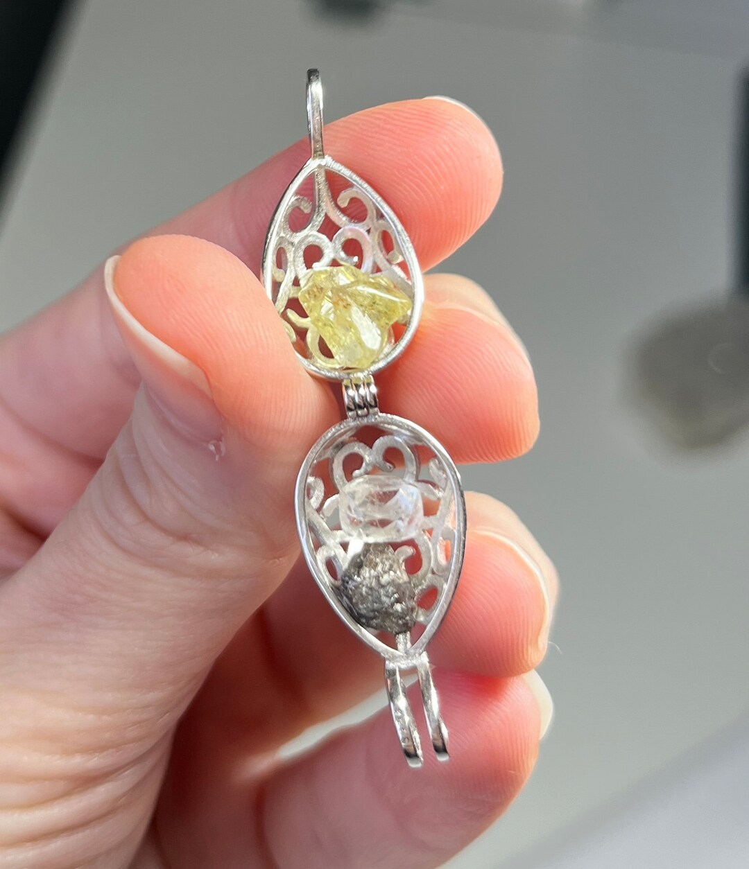 Raw Golden CHRYSOBERYL Crystal, Faceted PHENAKITE and Raw Conflict-free ...