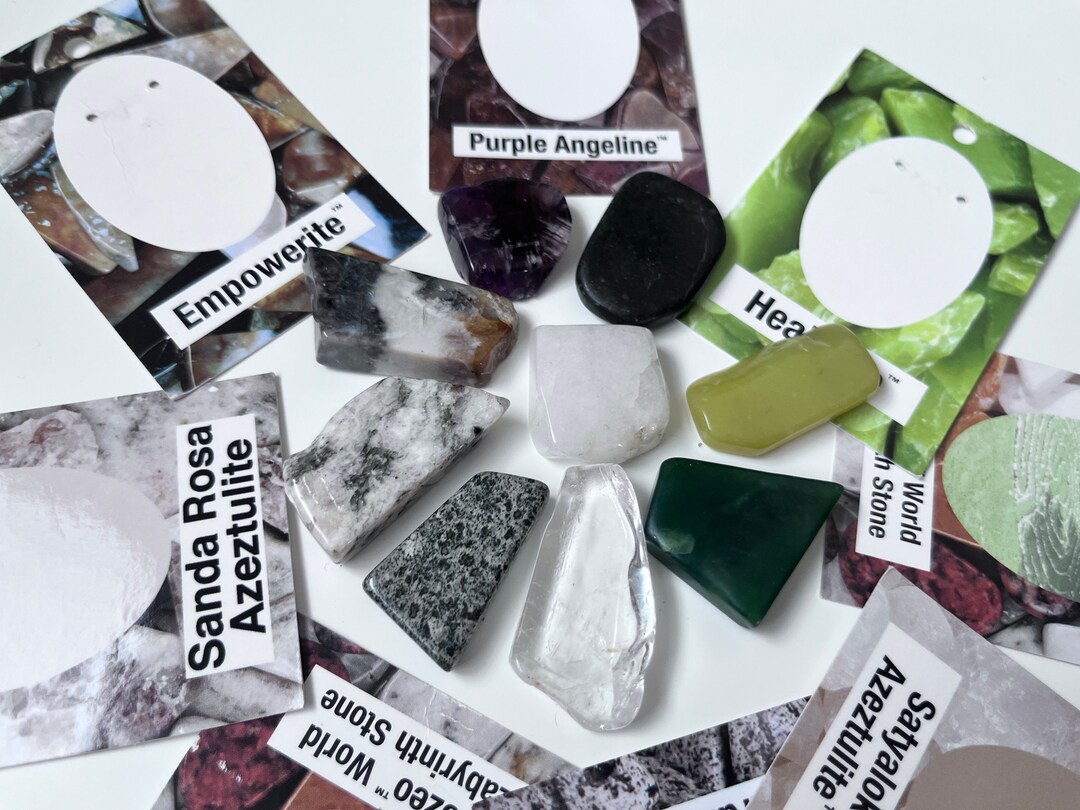 Rare Genuine New Consciousness 9x Stone Lot. Empowerite, Healerite ...