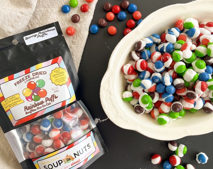 Freeze Dried Rainbow Bites, Freeze Dried Candy, Freeze Dried Chewy ...