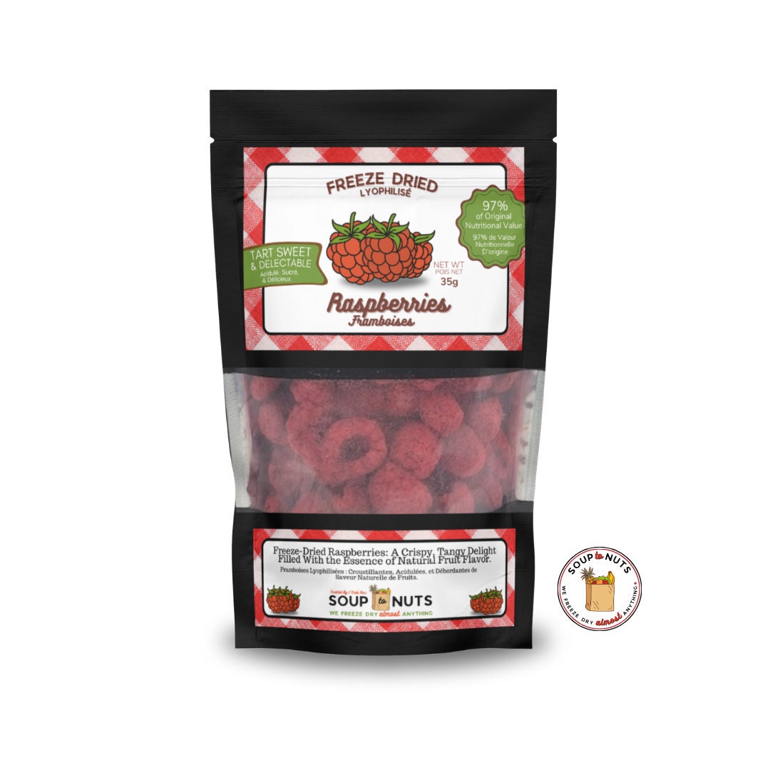 Freeze-dried Raspberries, Freeze Dried Treat, Freeze Dried Fruit ...