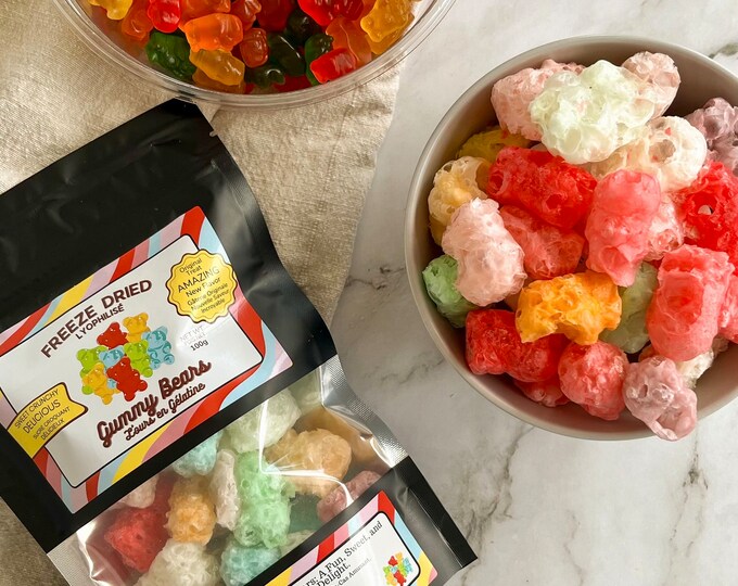 Freeze Dried Rainbow Bites, Freeze Dried Candy, Freeze Dried Chewy ...