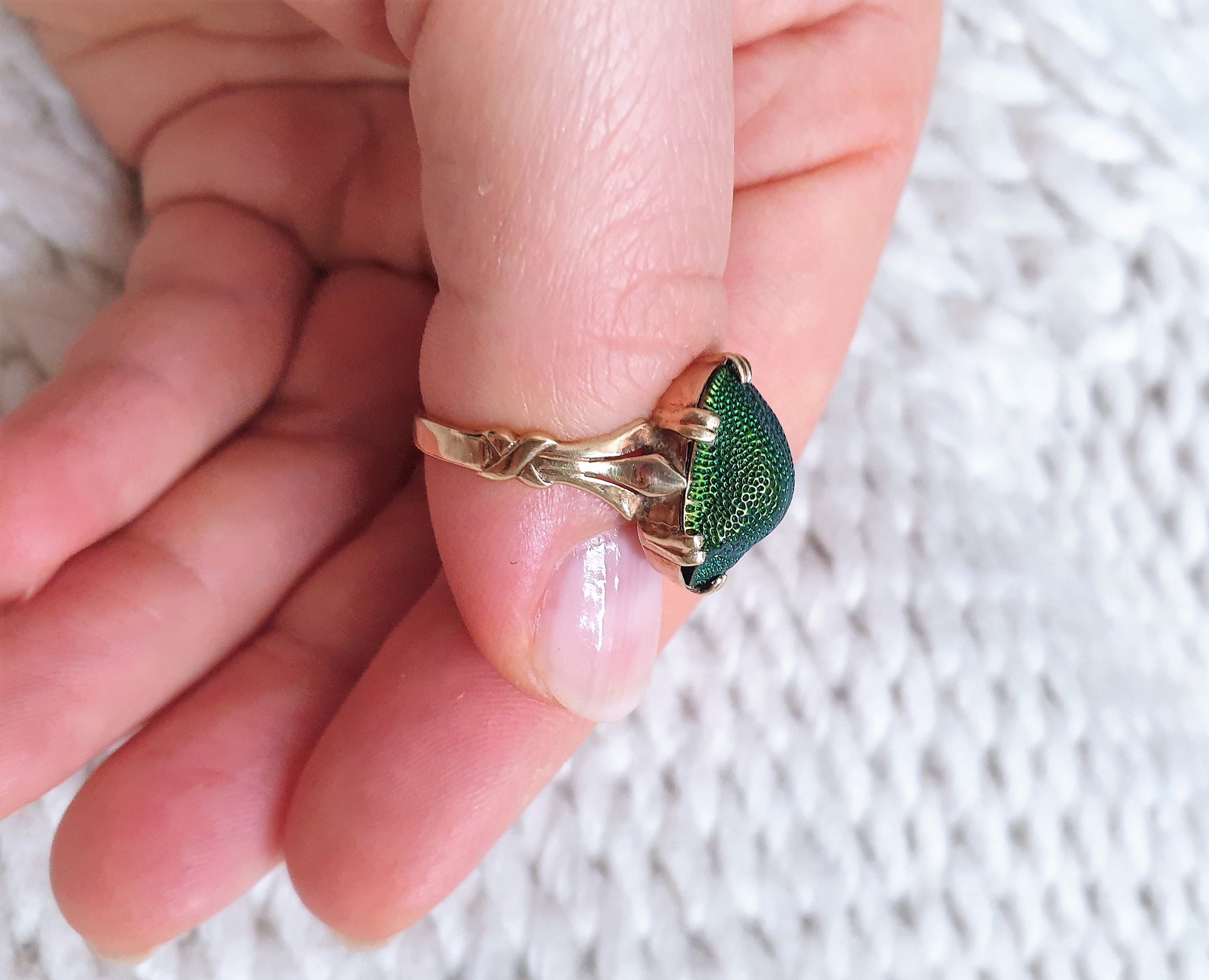 Rare Victorian 9ct Gold Real Scarab Beetle Ring US Size 7 1/4. - Etsy