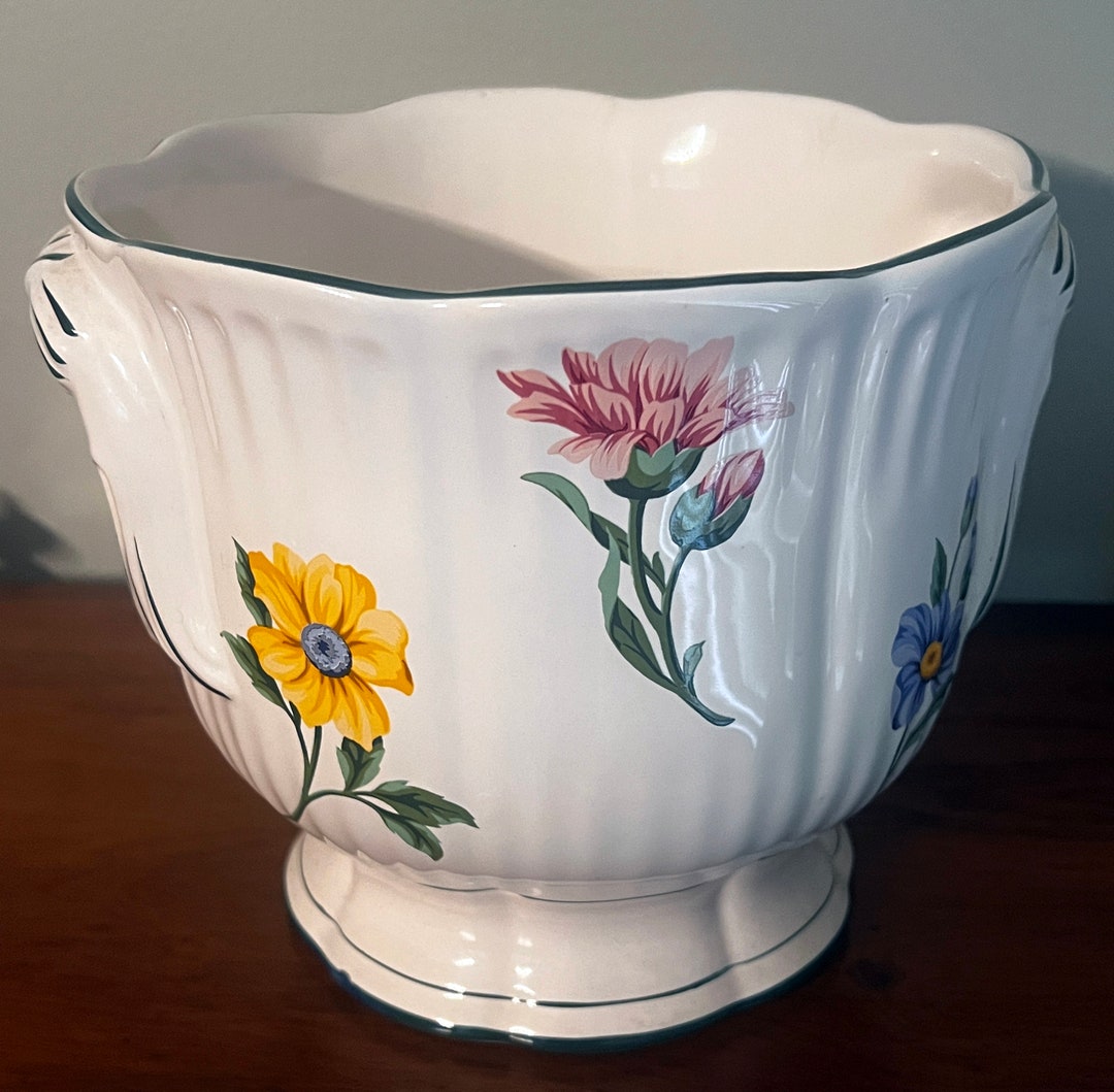 Vintage Tiffany & Co. Sintra Floral Planter Circa 1990s - Etsy
