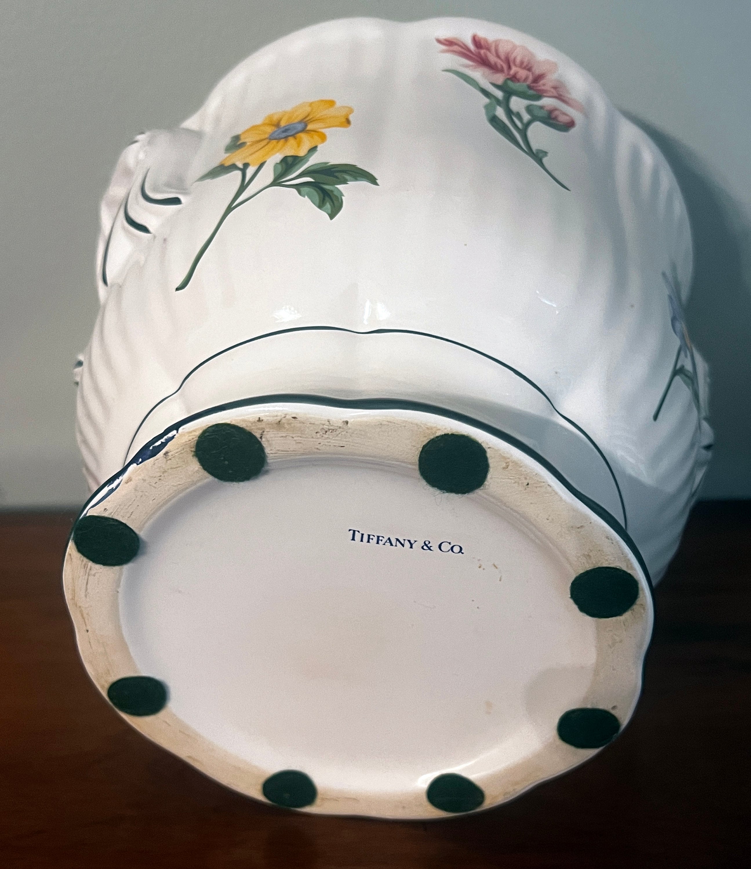 Vintage Tiffany & Co. Sintra Floral Planter Circa 1990s - Etsy