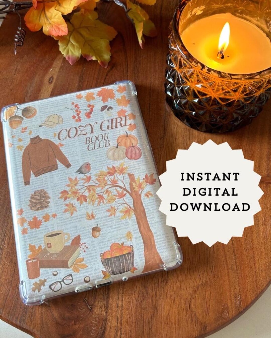 Kindle Paperwhite Insert, Insert for Clear Case, Digital Download ...