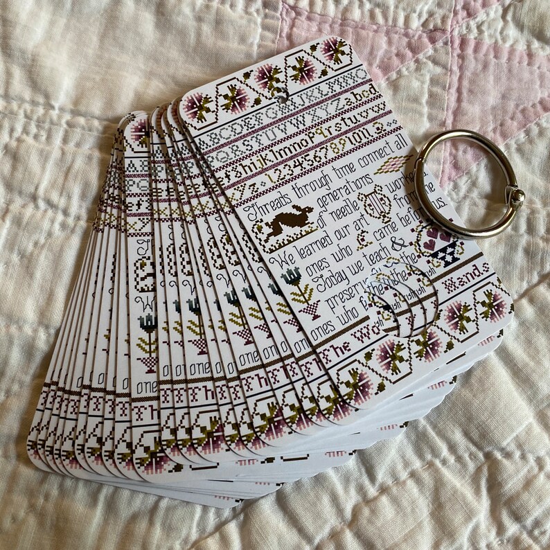 Floss Drops: Hare & the Basket - Etsy