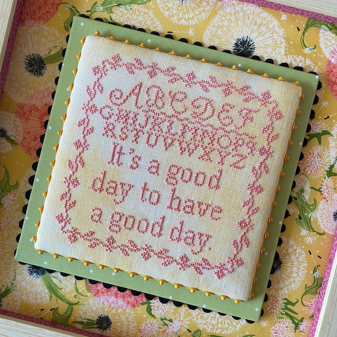 It's a Good Day PDF Charted Design by Jean Farish - Etsy