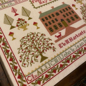 The Jannet Irving Reproduction Sampler PDF - Etsy