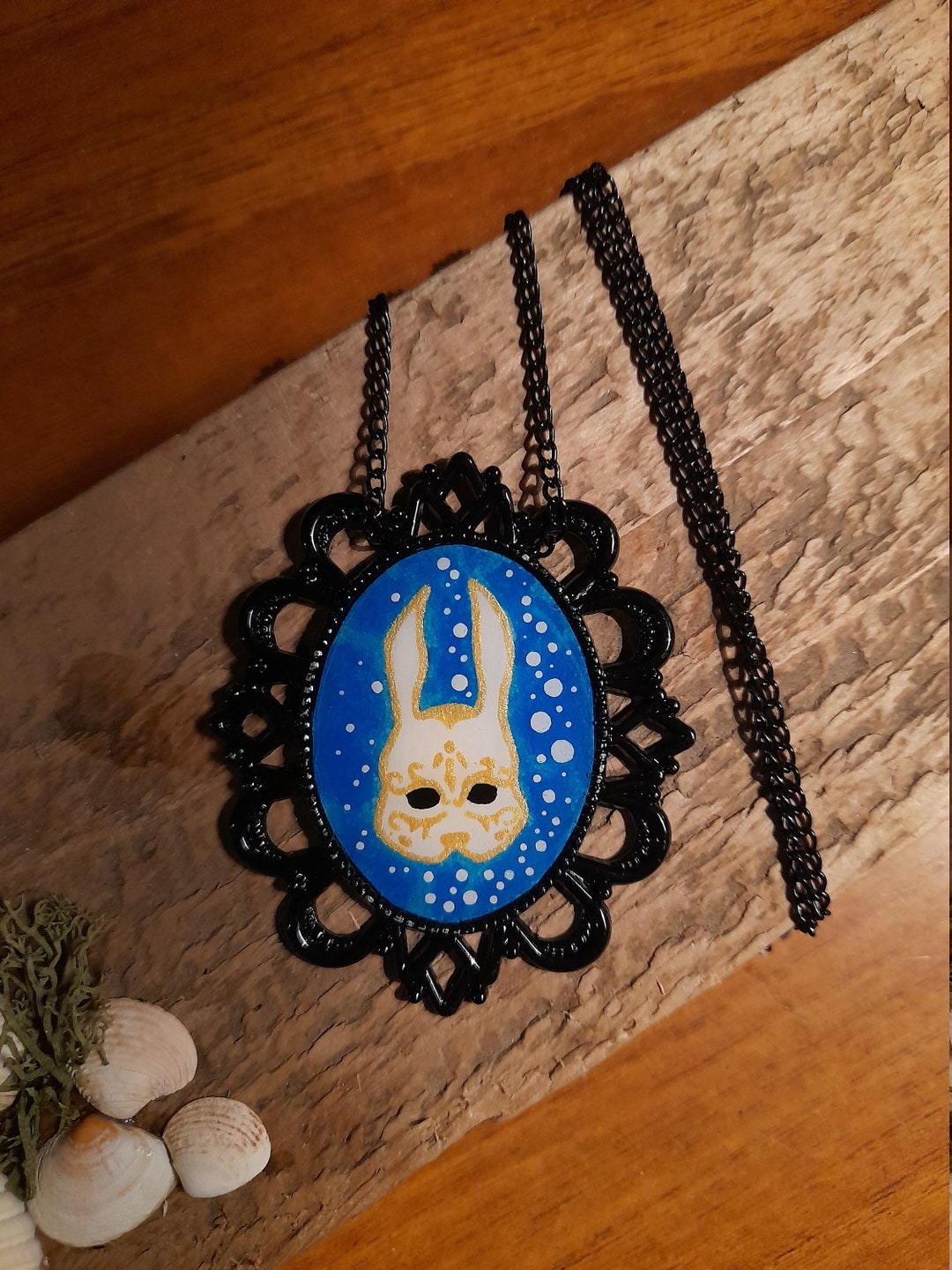 Bioshock Bunny Mask Splicer Inspiriert Handbemalter Anhänger - Etsy ...