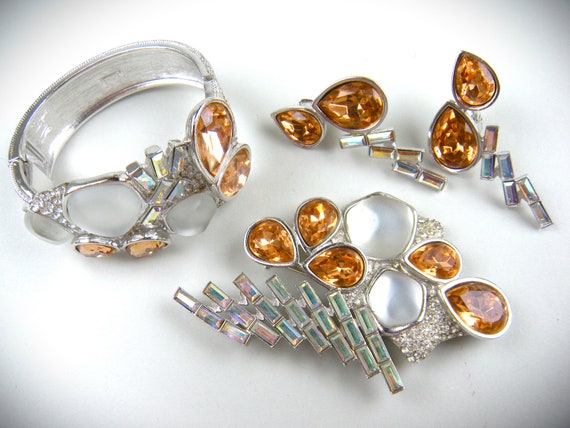 Very Rare Set by Monet 1980's Limited Production - Gem